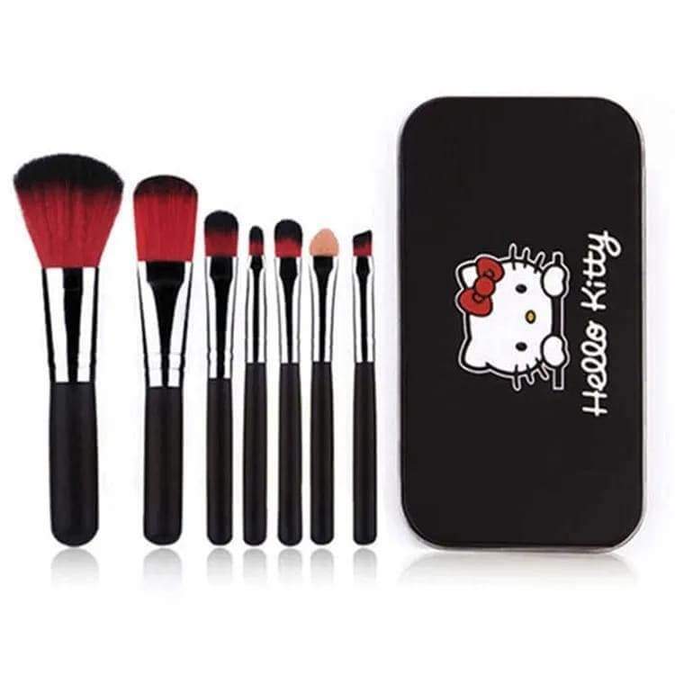 Hello Kitty Fever Mini Makeup Brush Set 7 pcs – পোর্টেবল এবং চমৎকার ...